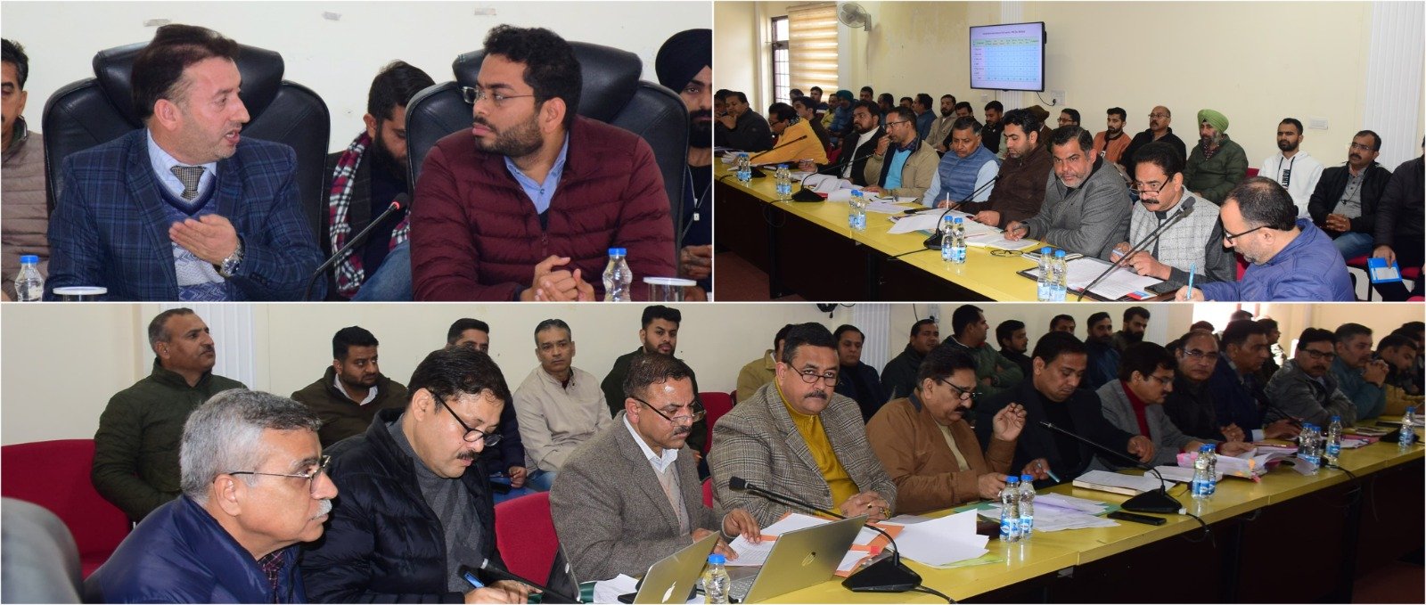 DC Jammu, Mission Director JJM, review progress of Jal Jeevan Mission ...