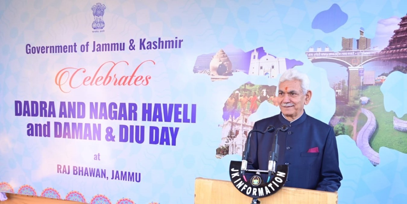 J&K Raj Bhawan celebrates Dadra and Nagar Haveli & Daman and Diu UT Day ...