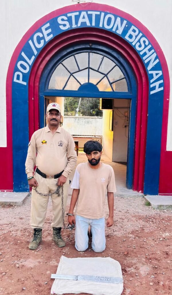 Jammu Police arrests individual with sharp-edged weapon (Tokka) in ...